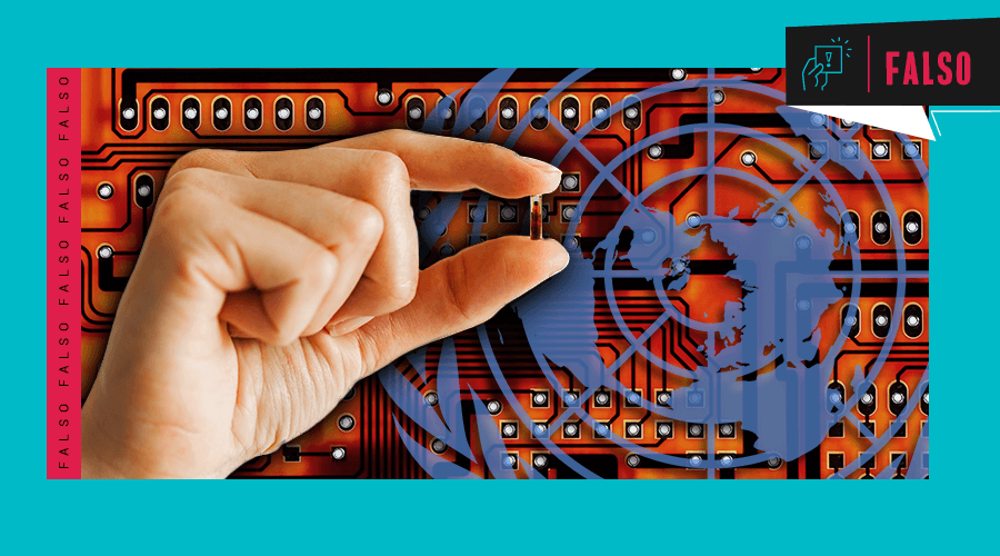 No, la ONU no establece uso de microchip para identificar a la ...