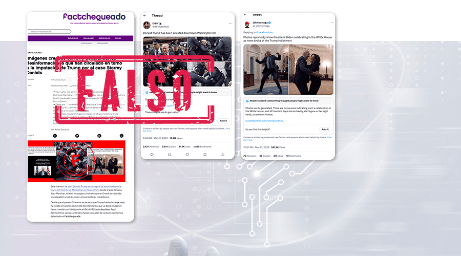 Imágenes creadas con IA y deepfakes, las desinformaciones que han ...