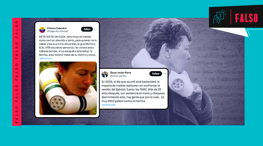 Nuevamente, guerrillas no fueron responsables del collar bomba ni la ...