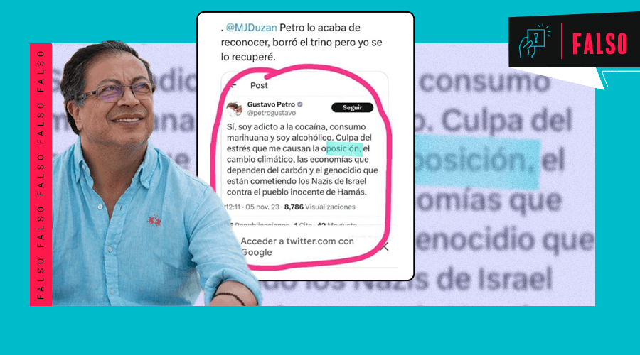 Petro no trinó que es adicto a la cocaína, consume marihuana y es ...