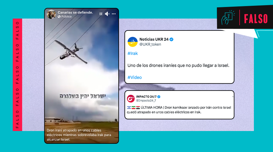 Este video de dron atrapado en redes eléctricas no tiene relación con ...