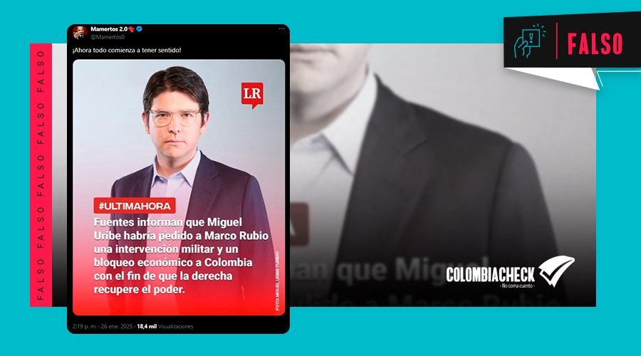 La República no publicó que Miguel Uribe Turbay le pidió a Estados ...