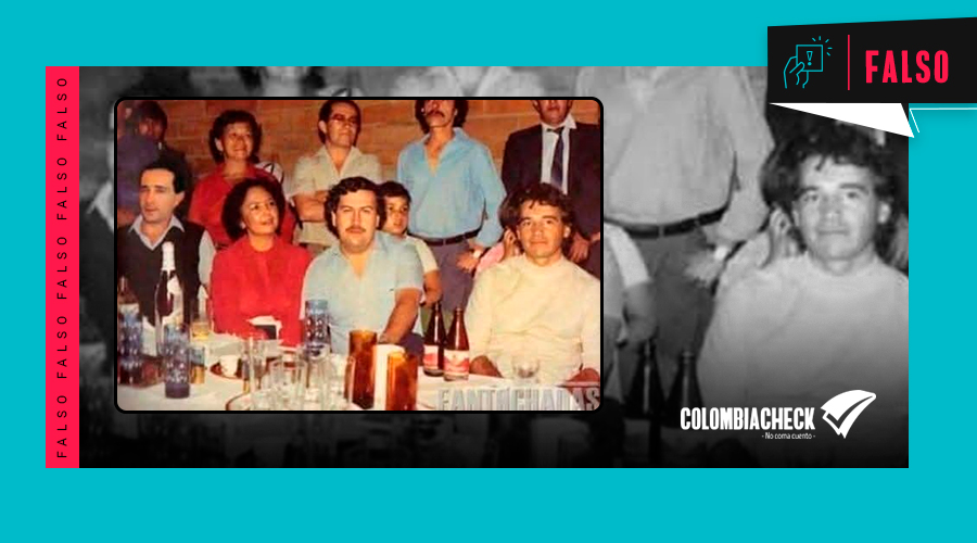 Revive montaje que pone a Álvaro Uribe en foto junto a Pablo Escobar y ...