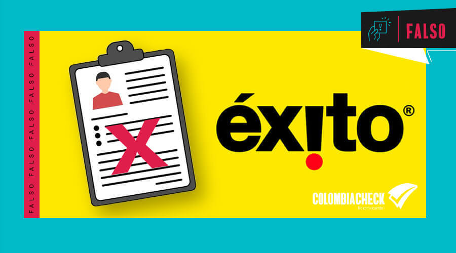 Publicación que difunde múltiples ofertas de empleo en Almacenes Éxito ...