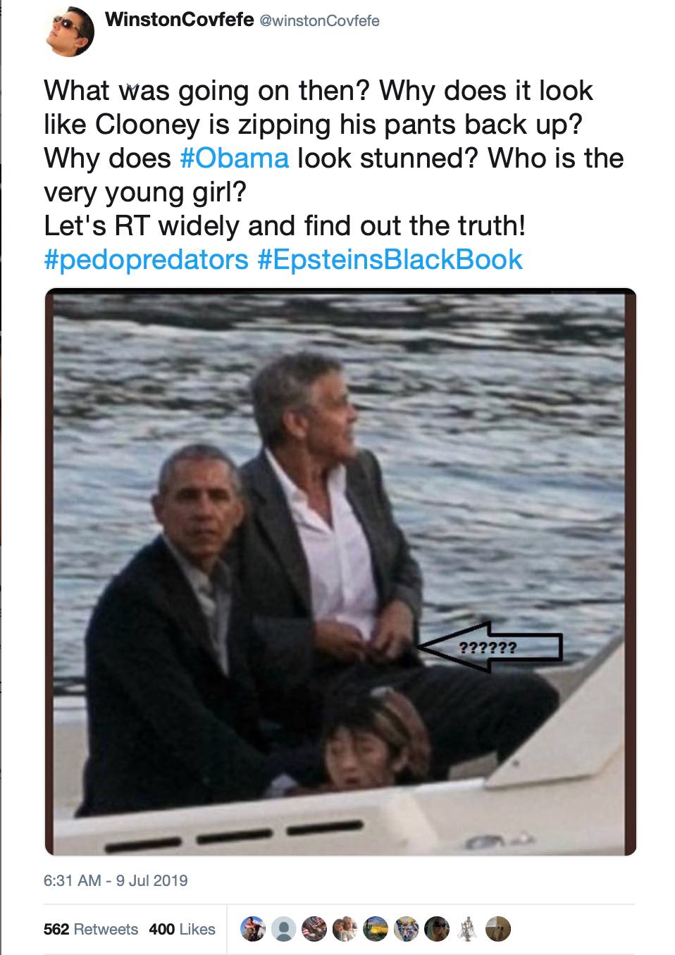 Fotos con las que acusan a Obama de pedofilia están fuera de contexto ...